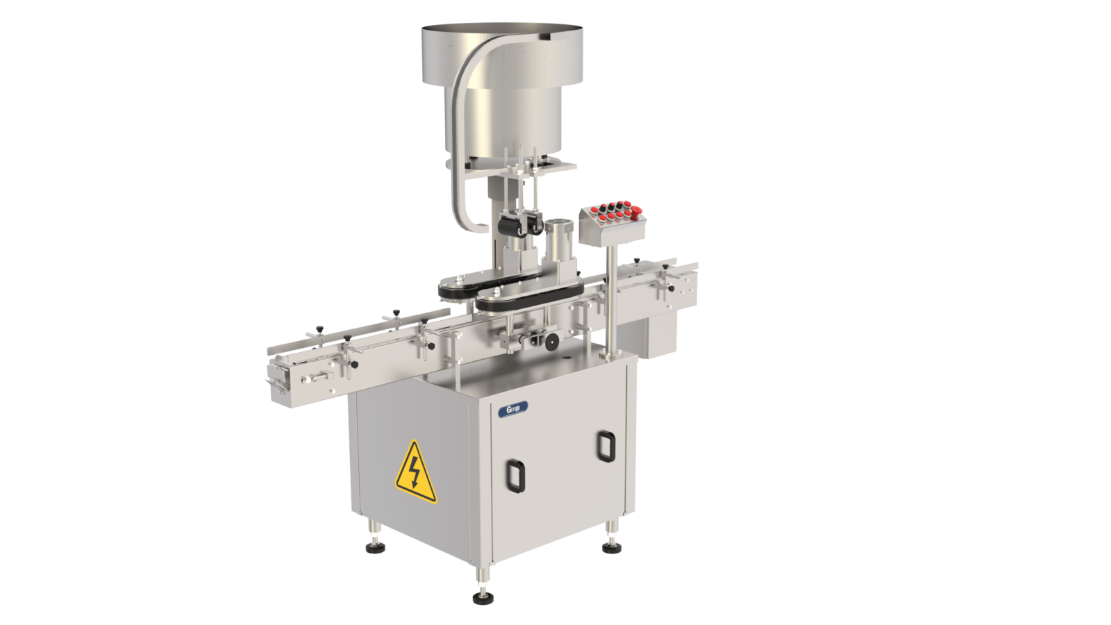 Automatic Measuring/ Dosing Cup Placement & Pressing Machine – GMP
