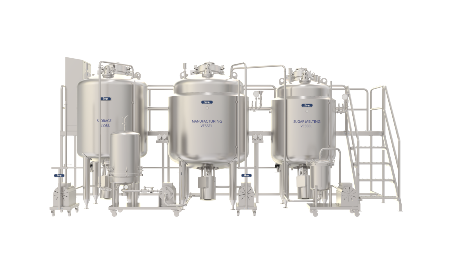 Automatic Liquid Manufacturing Plant – GMP